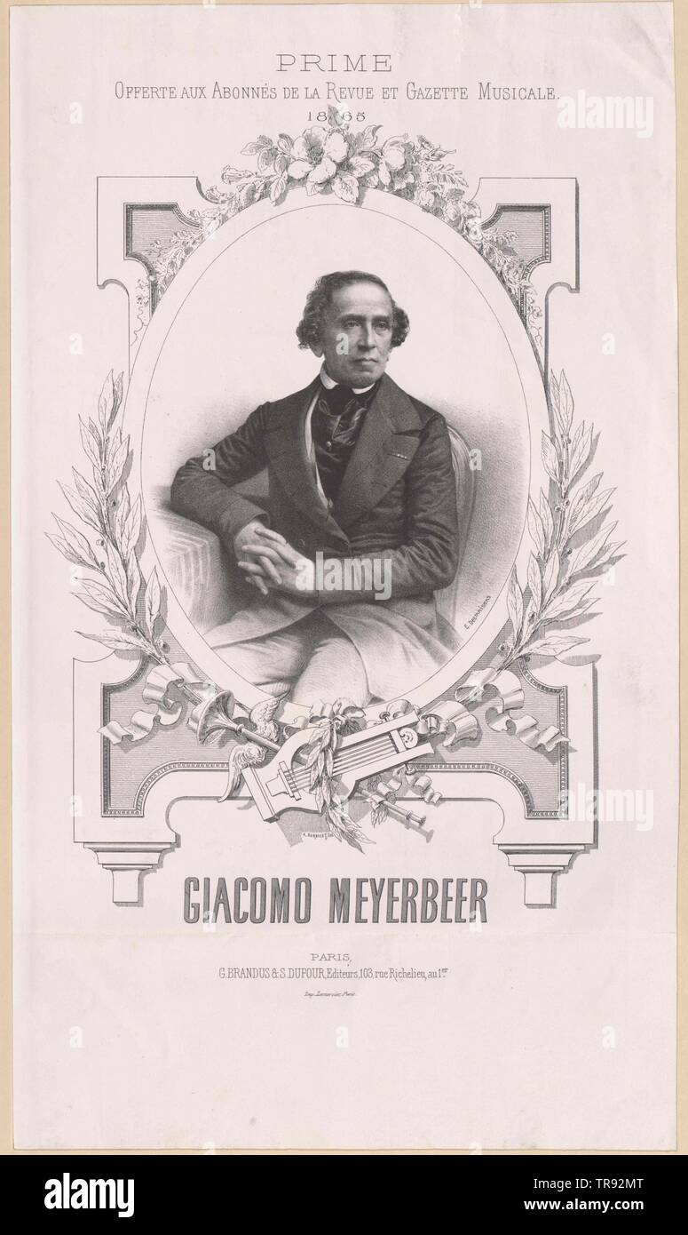 Meyerbeer hi-res stock photography and images - Alamy