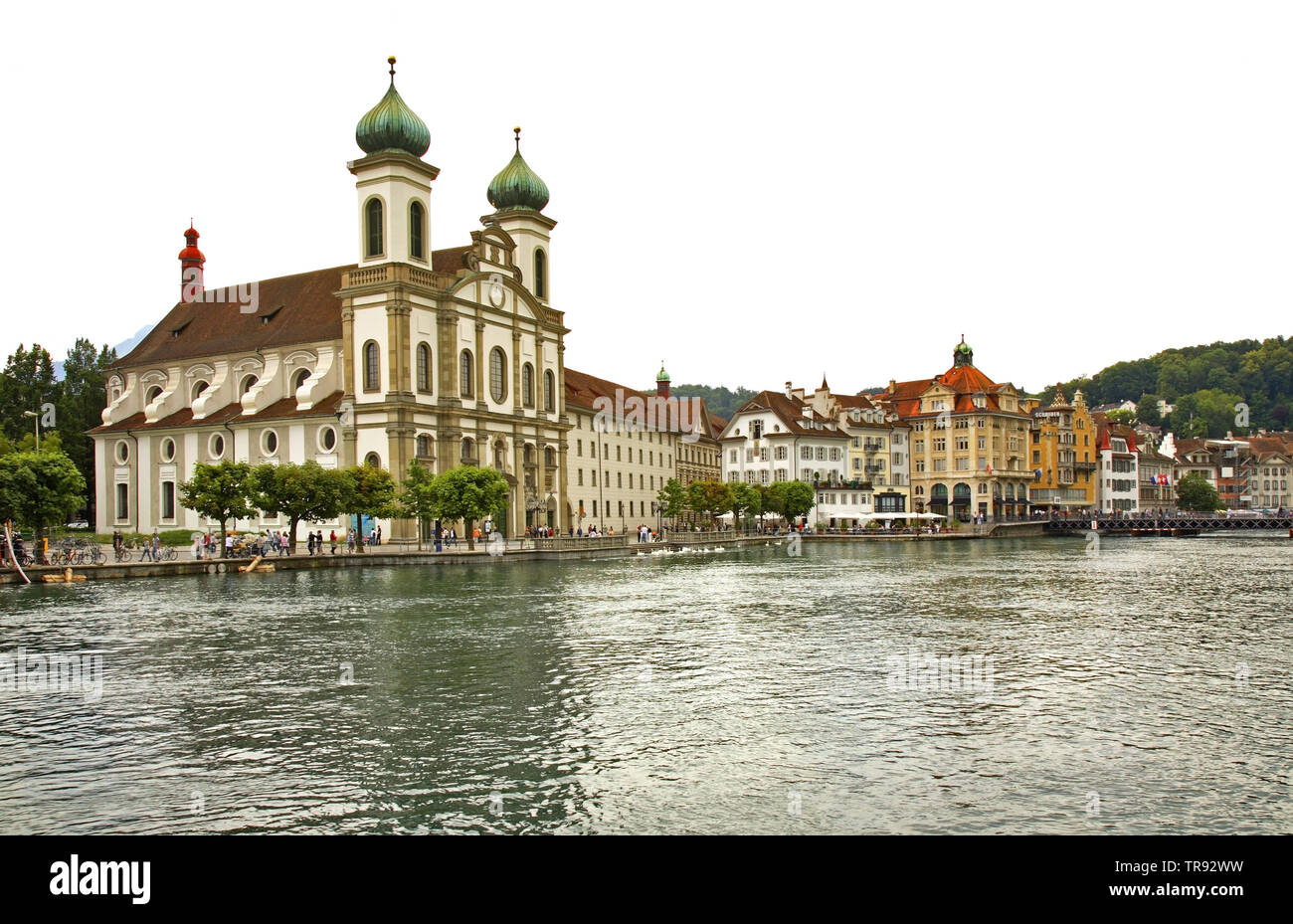 Jesuit church on waterfront hi-res stock photography and images - Alamy