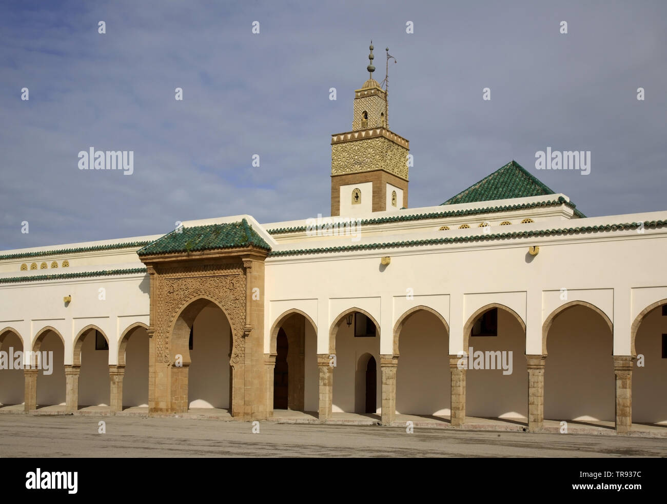 Royal Mosque in Rabat. Morocco Stock Photo - Alamy