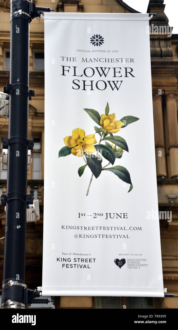 The Manchester Flower Show, part of Manchester's King Street Festival ...