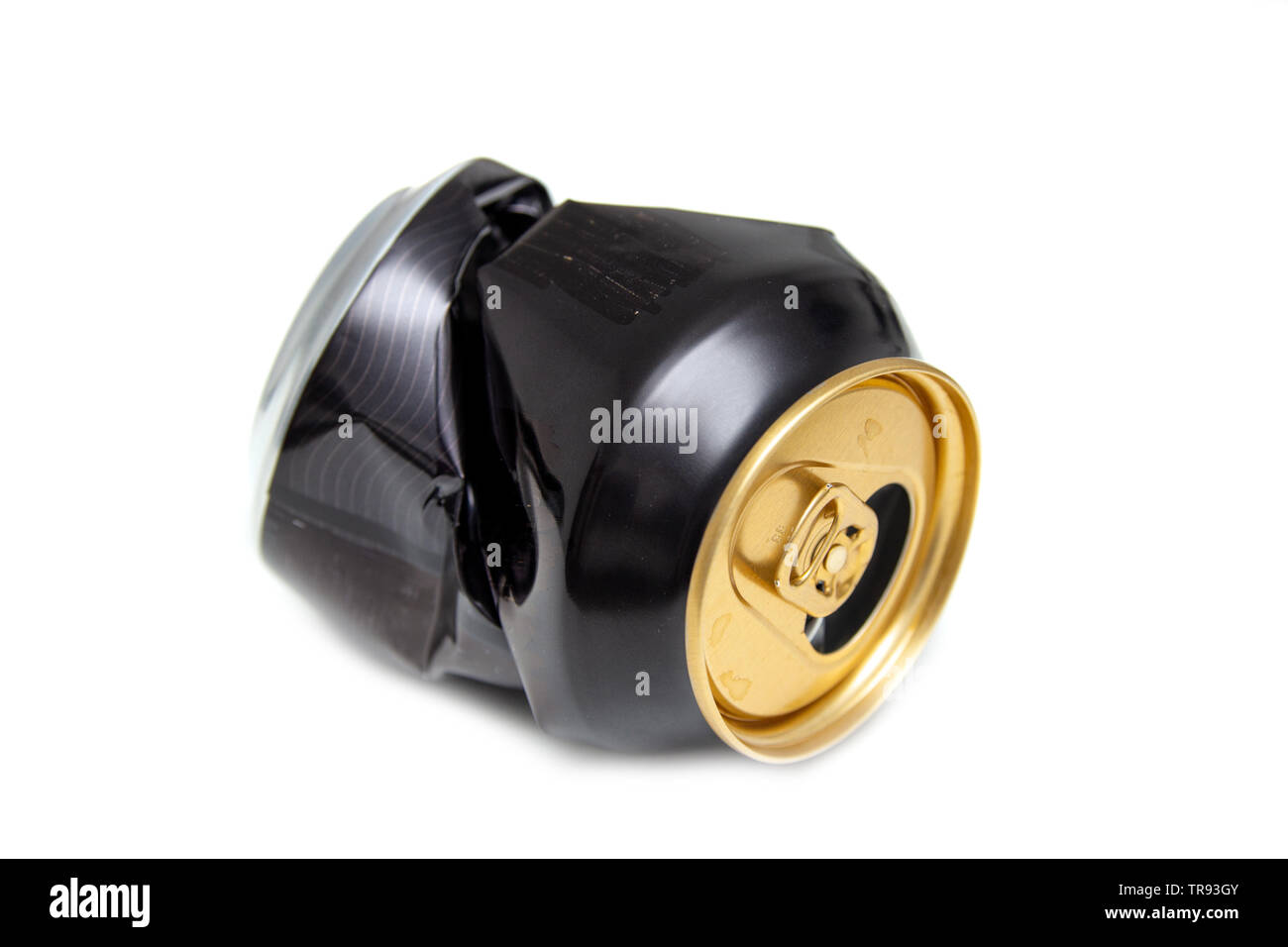 Squashed tin cans hi-res stock photography and images - Alamy
