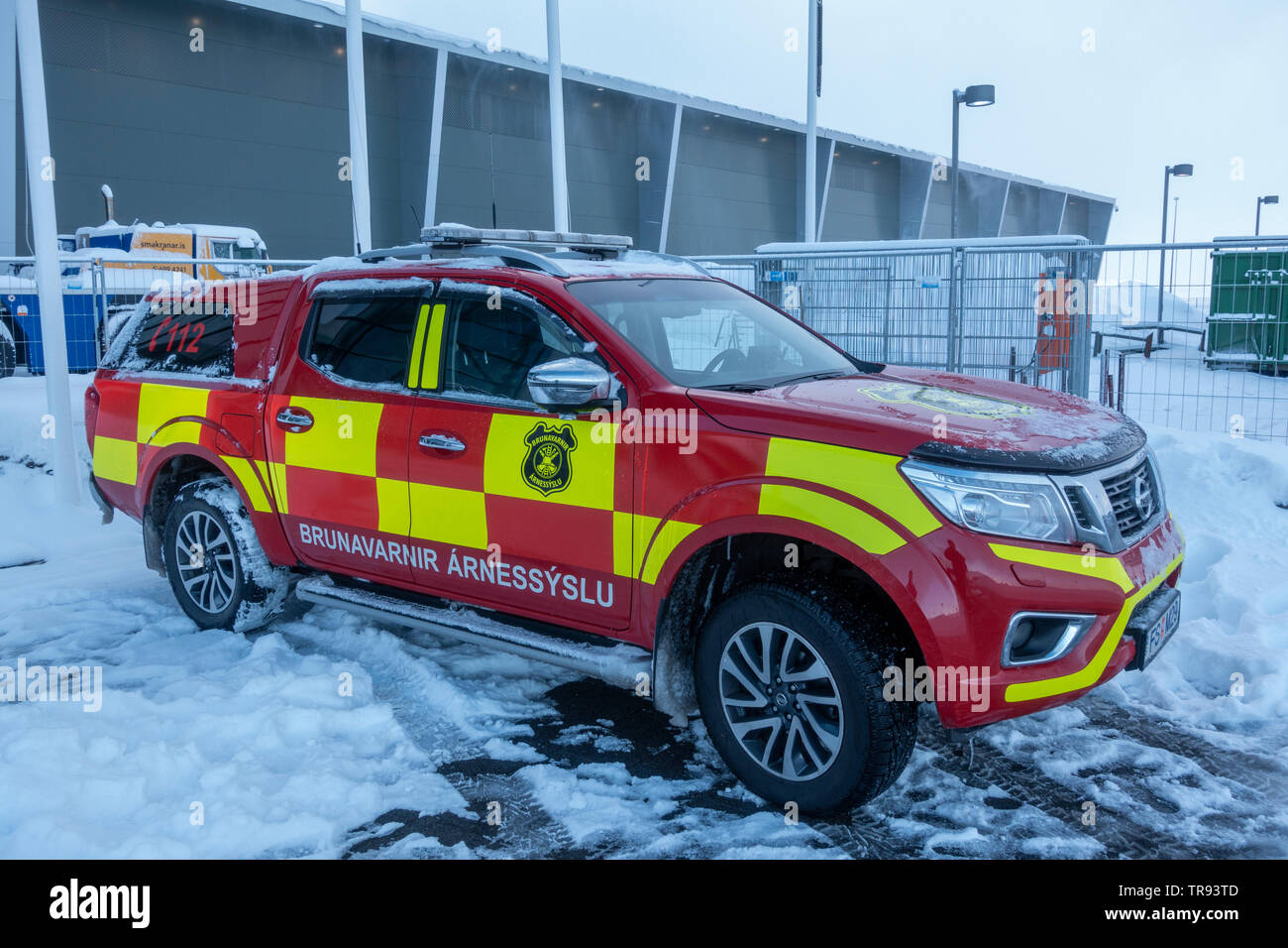 A Brunavarnir (Fire Service) truck for the Árnessýsla region of Iceland ...