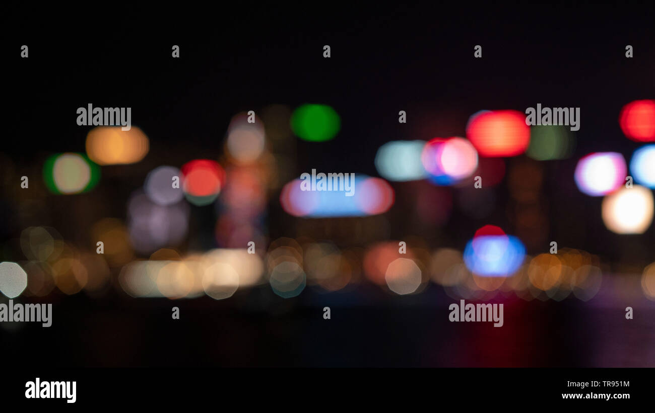 Blurred colorful lights red green hi-res stock photography and images ...