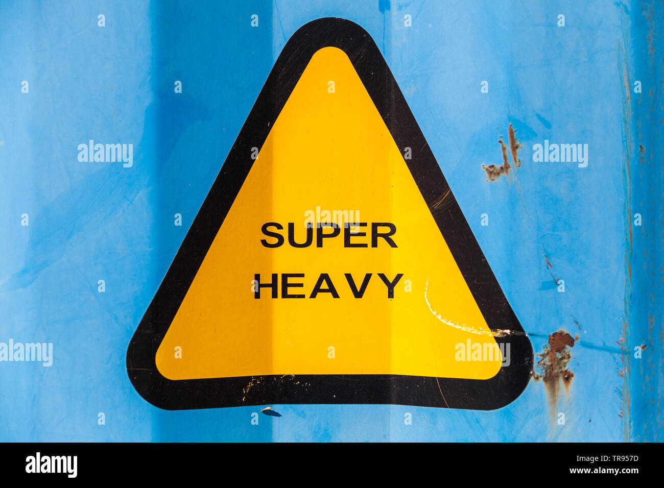 Cargo caution close up hi-res stock photography and images - Alamy