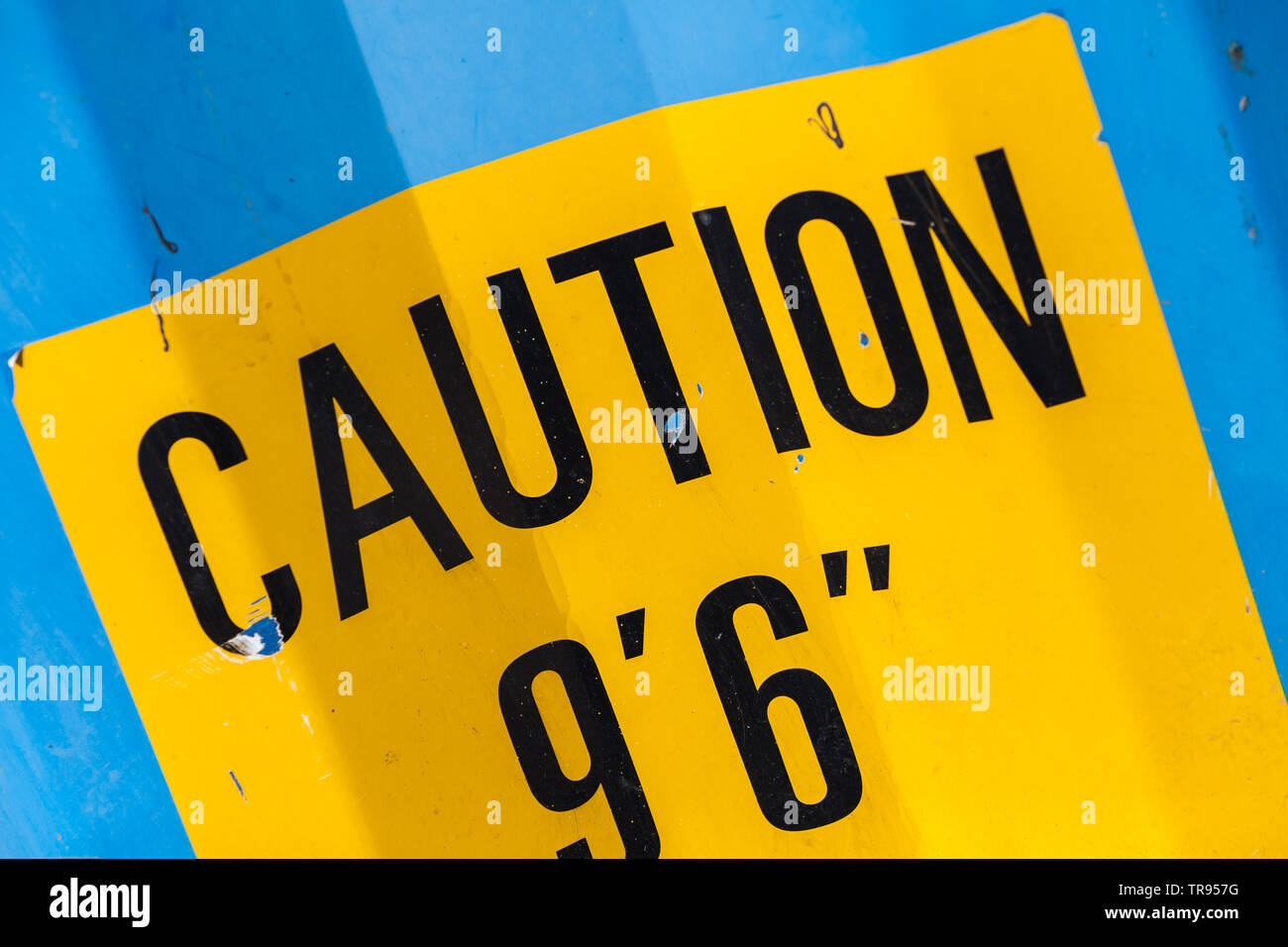 Stationary Containers Warning Labels