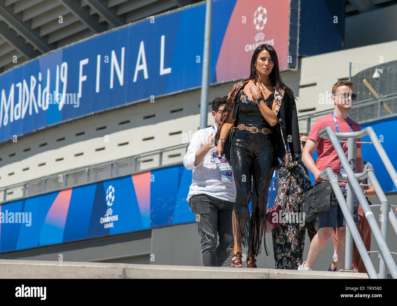 Pilar Rubio Fernández (wife of Real Madrid player Sergio Ramos ...