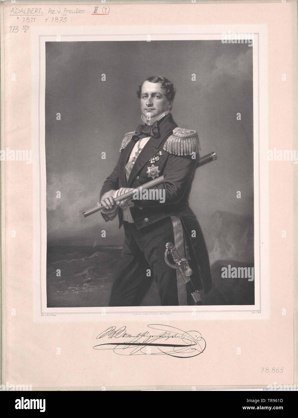 Prince adalbert of prussia hi-res stock photography and images - Alamy