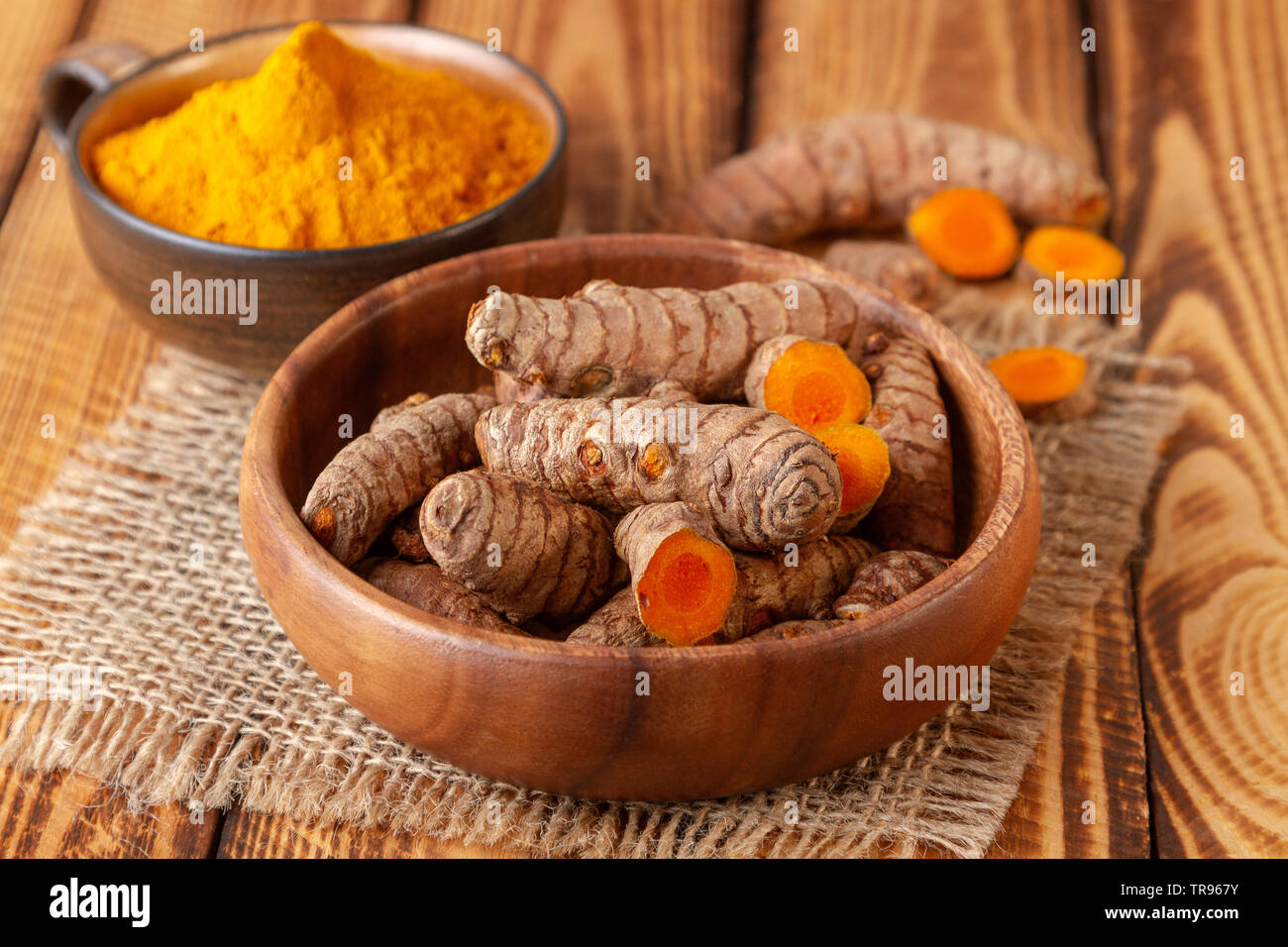 Curcuma turmeric powder hi-res stock photography and images - Alamy