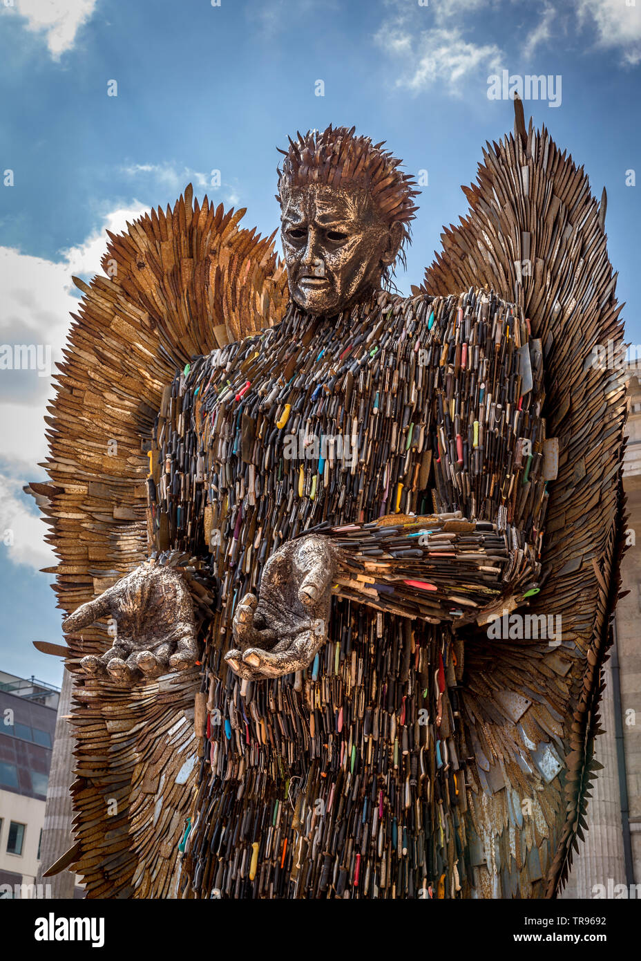 Knife angel in victoria hi-res stock photography and images - Alamy