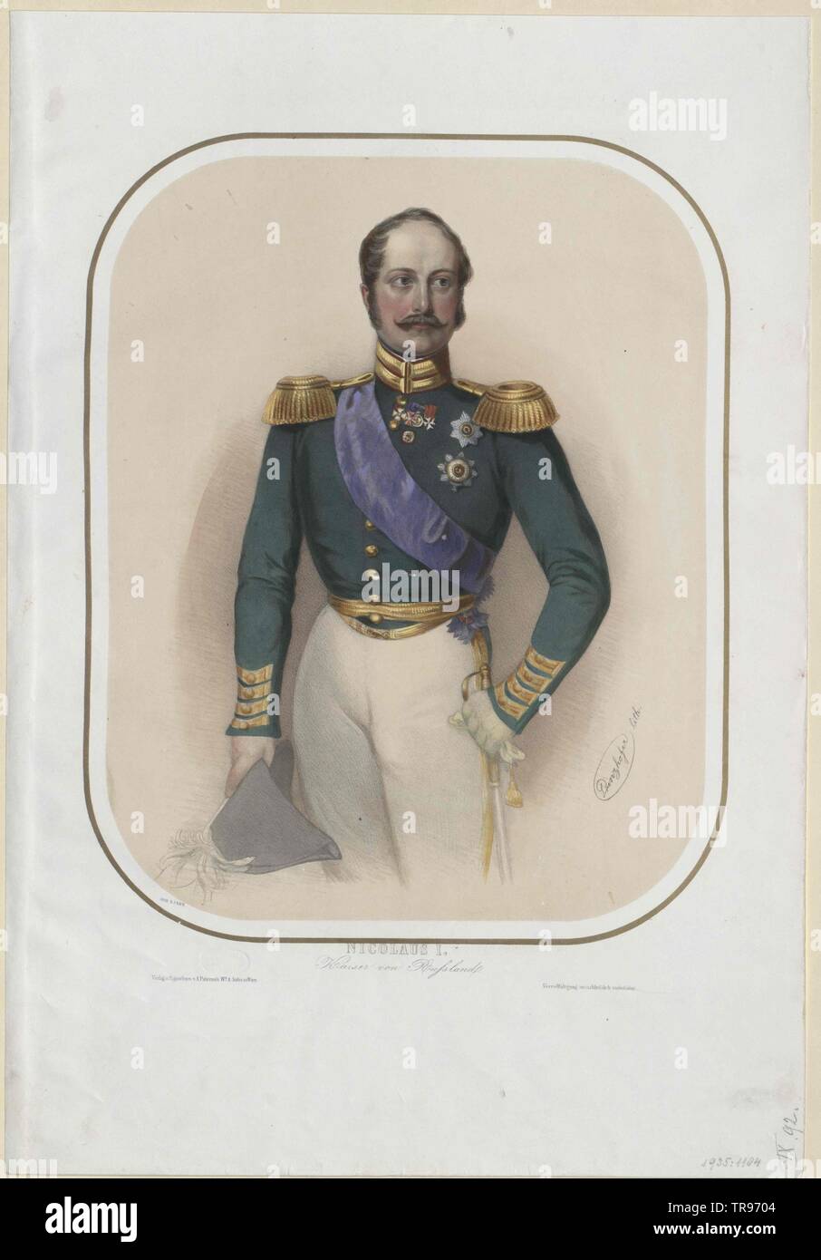 Nicholas I, Emperor of Russia, Additional-Rights-Clearance-Info-Not ...