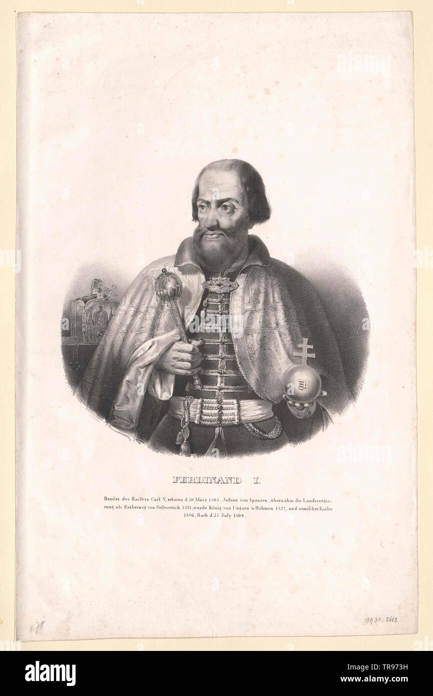 Holy roman emperor ferdinand i hi-res stock photography and images - Alamy