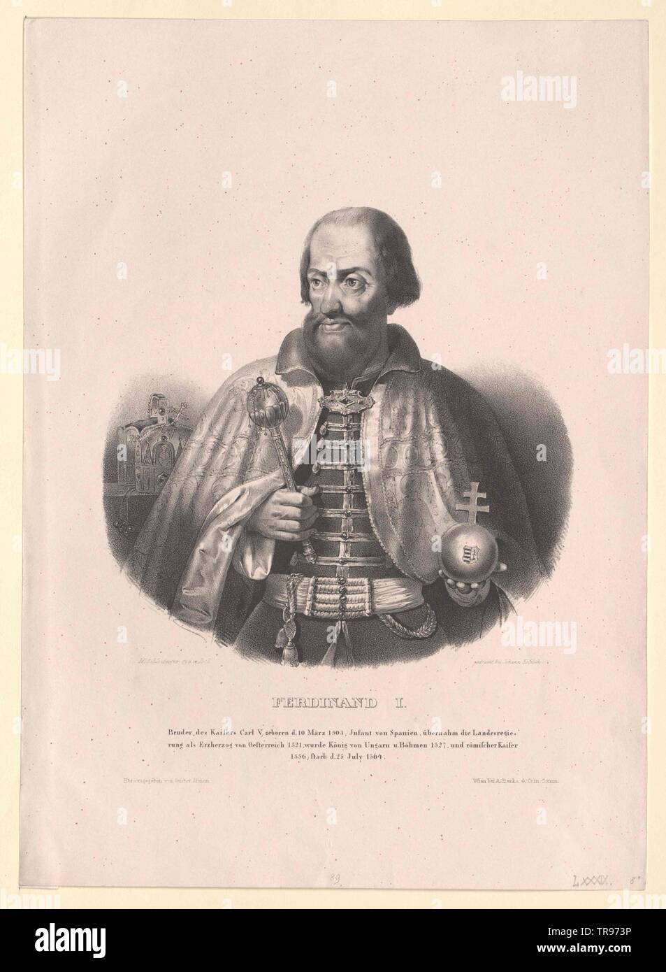 Ferdinand i holy roman emperor hi-res stock photography and images - Alamy