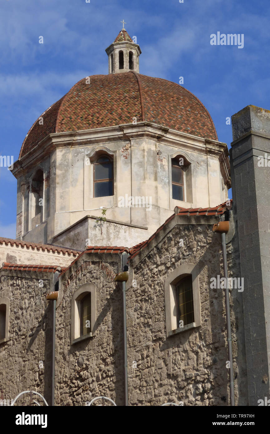 Chiesa Santa Maria Assunta, Cabras, eastern Sardinia, Italy Stock Photo ...