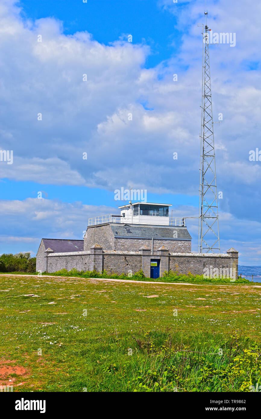 Former coastguard lookout tower hi-res stock photography and images - Alamy