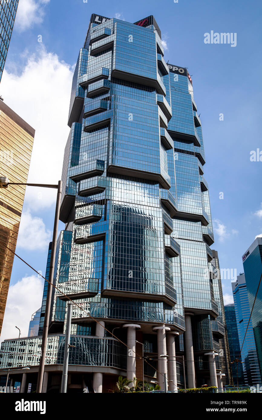 The Lippo Centre, Admiralty, Hong Kong, China Stock Photo - Alamy