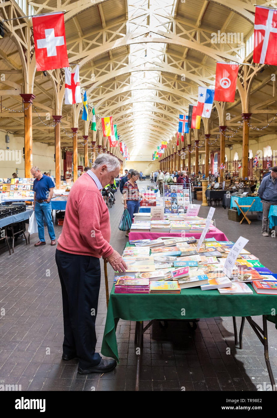 Barnstaple pannier market hi-res stock photography and images - Alamy