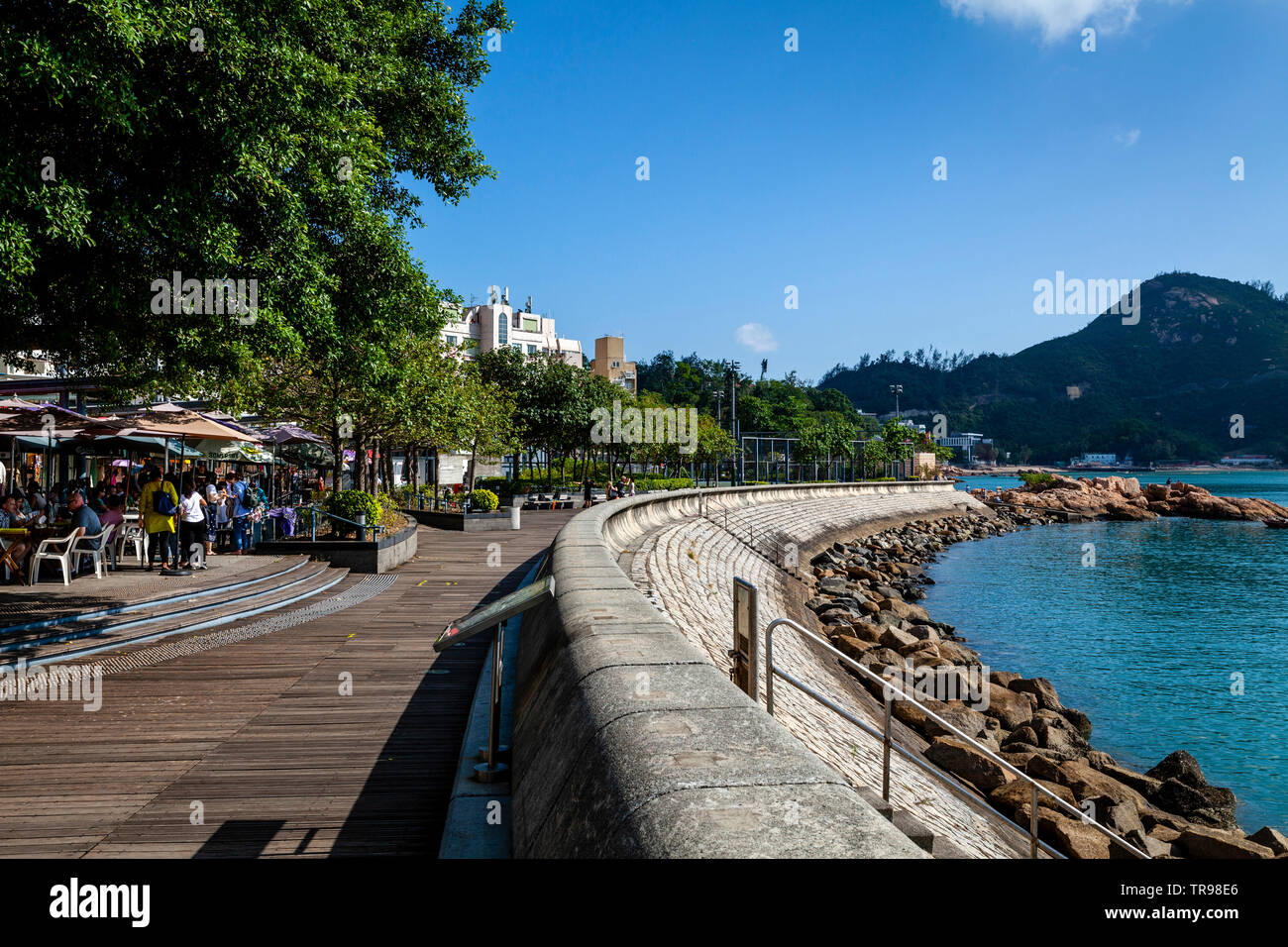 The Promenade and Seafront At Stanley, Hong Kong, China Stock Photo - Alamy