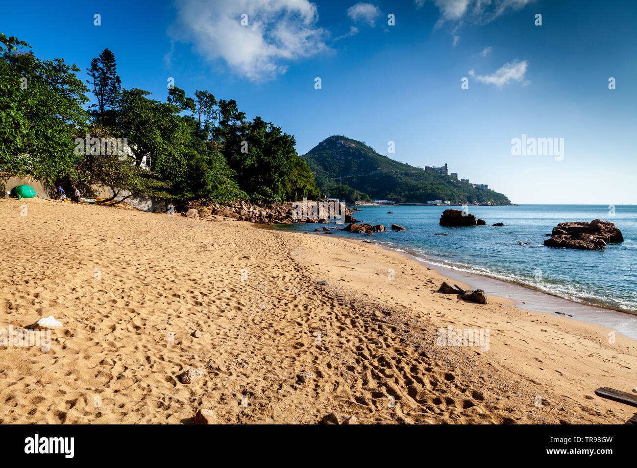 A Sandy Beach at Stanley, Hong Kong, China Stock Photo - Alamy