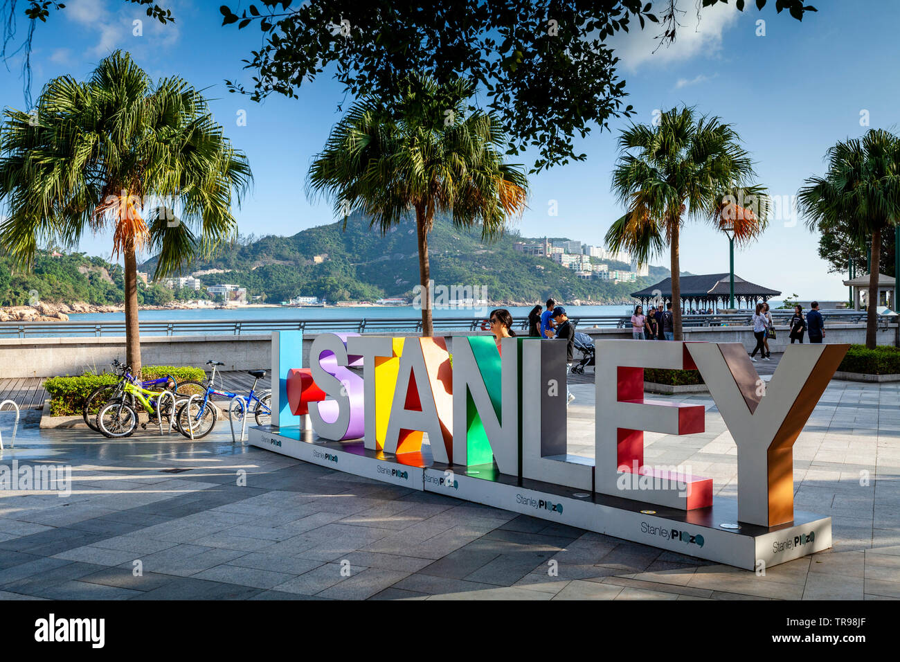 An I Love Stanley Sign, Stanley, Hong Kong, China Stock Photo - Alamy