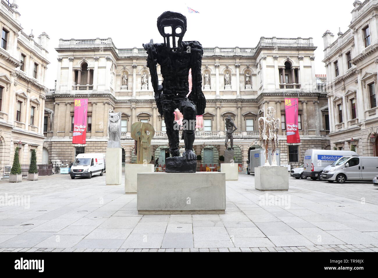 THOMAS HOUSEAGO WITH HIS MONUMENTAL INSTALLATION OF SIX RECENT ...