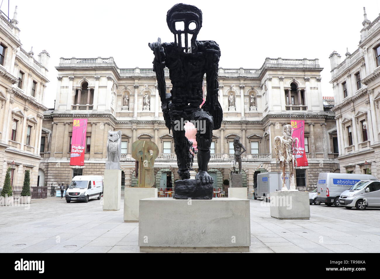 THOMAS HOUSEAGO WITH HIS MONUMENTAL INSTALLATION OF SIX RECENT ...