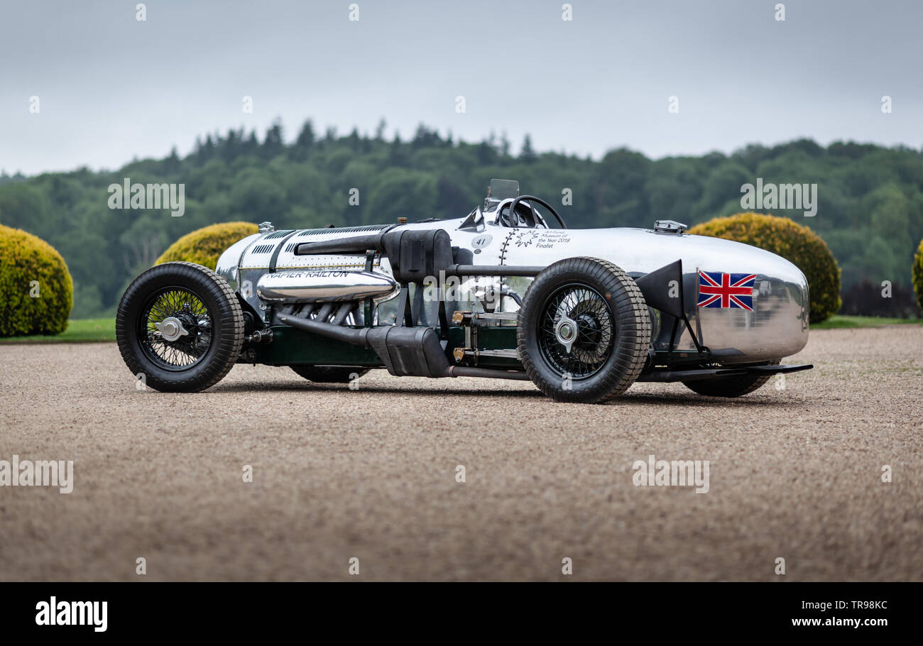 Napier Railton photo shoot in Surrey Stock Photo - Alamy