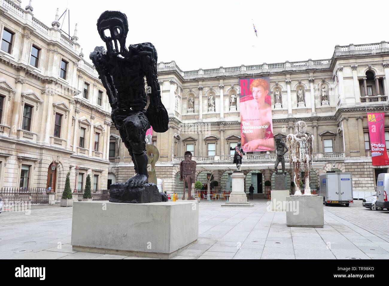 THOMAS HOUSEAGO WITH HIS MONUMENTAL INSTALLATION OF SIX RECENT ...