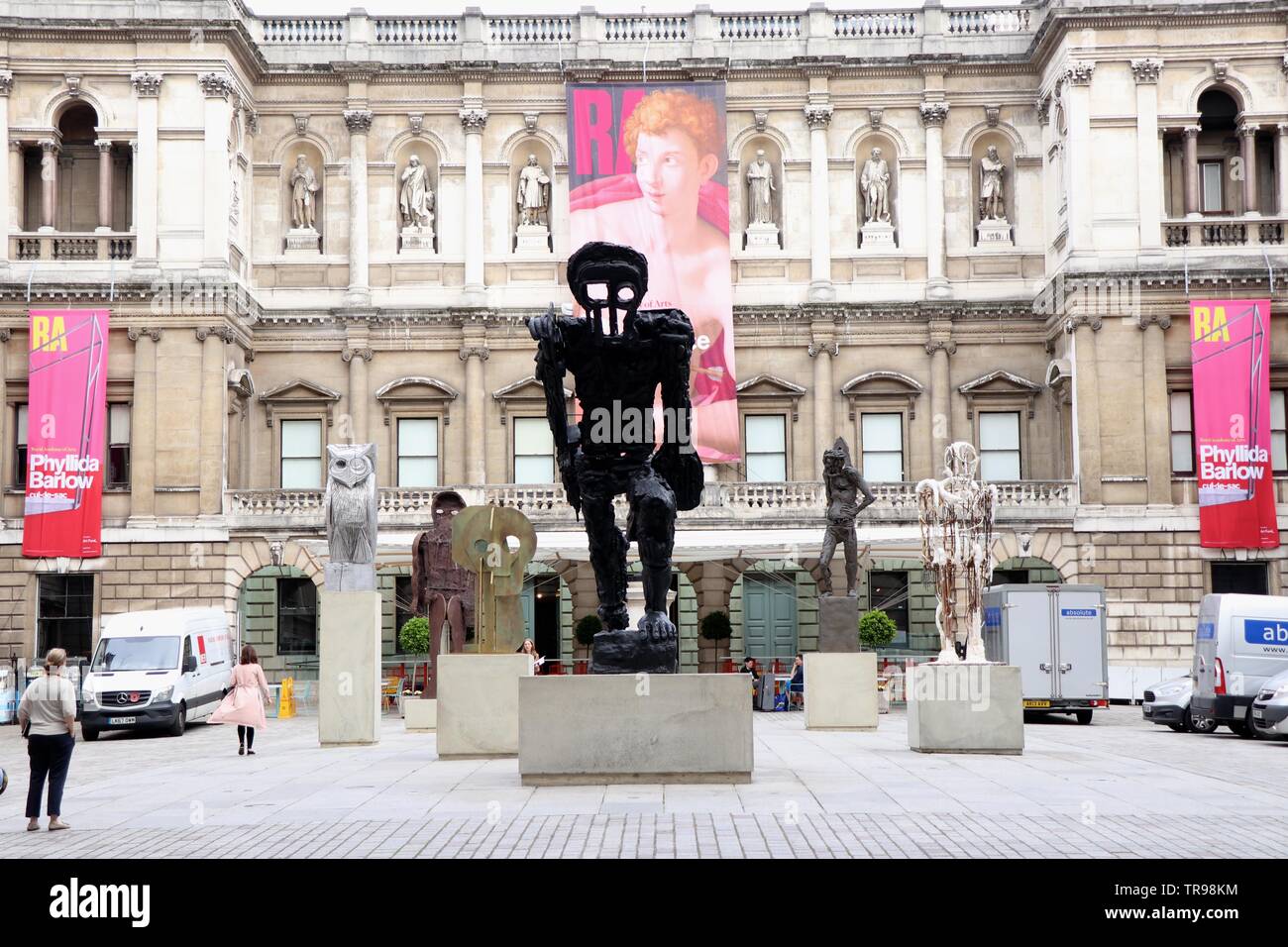 THOMAS HOUSEAGO WITH HIS MONUMENTAL INSTALLATION OF SIX RECENT ...