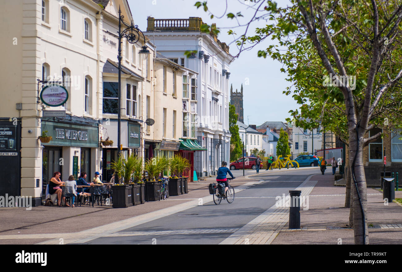 Barnstaple town centre hi-res stock photography and images - Alamy