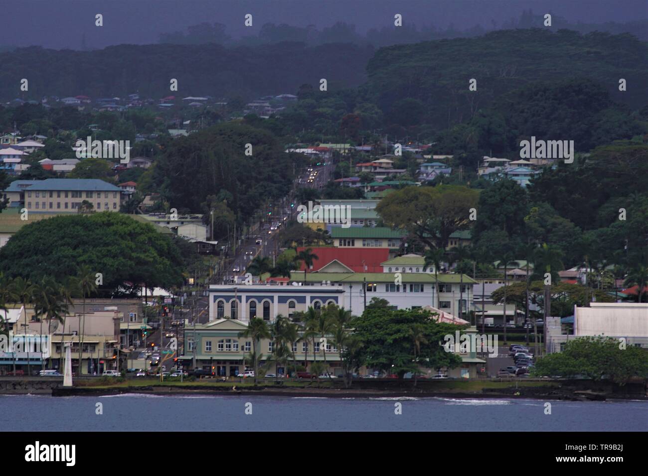 Hilo hawaii downtown hi-res stock photography and images - Alamy