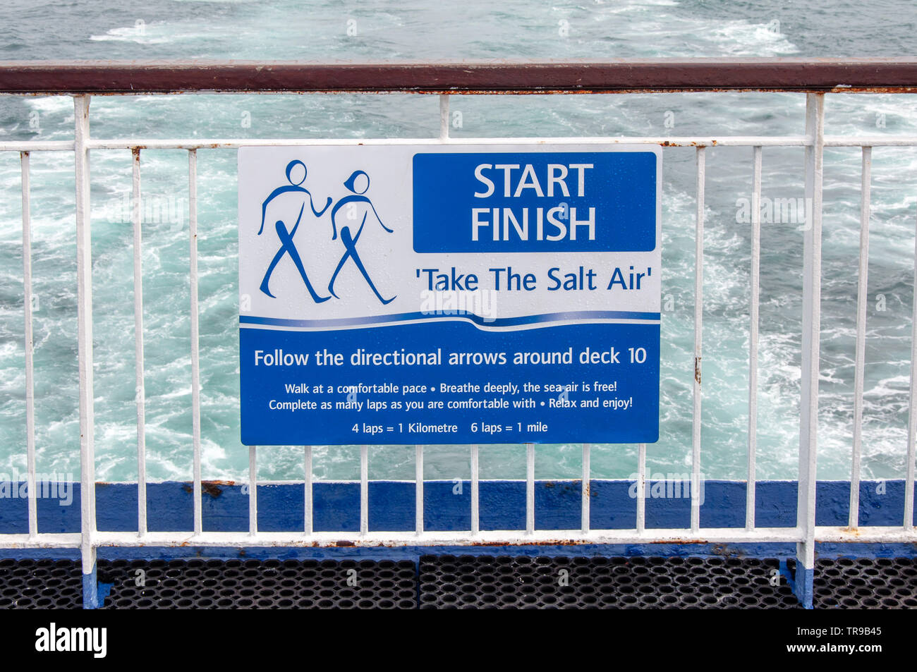 Funny instructions sign ferry hi-res stock photography and images - Alamy