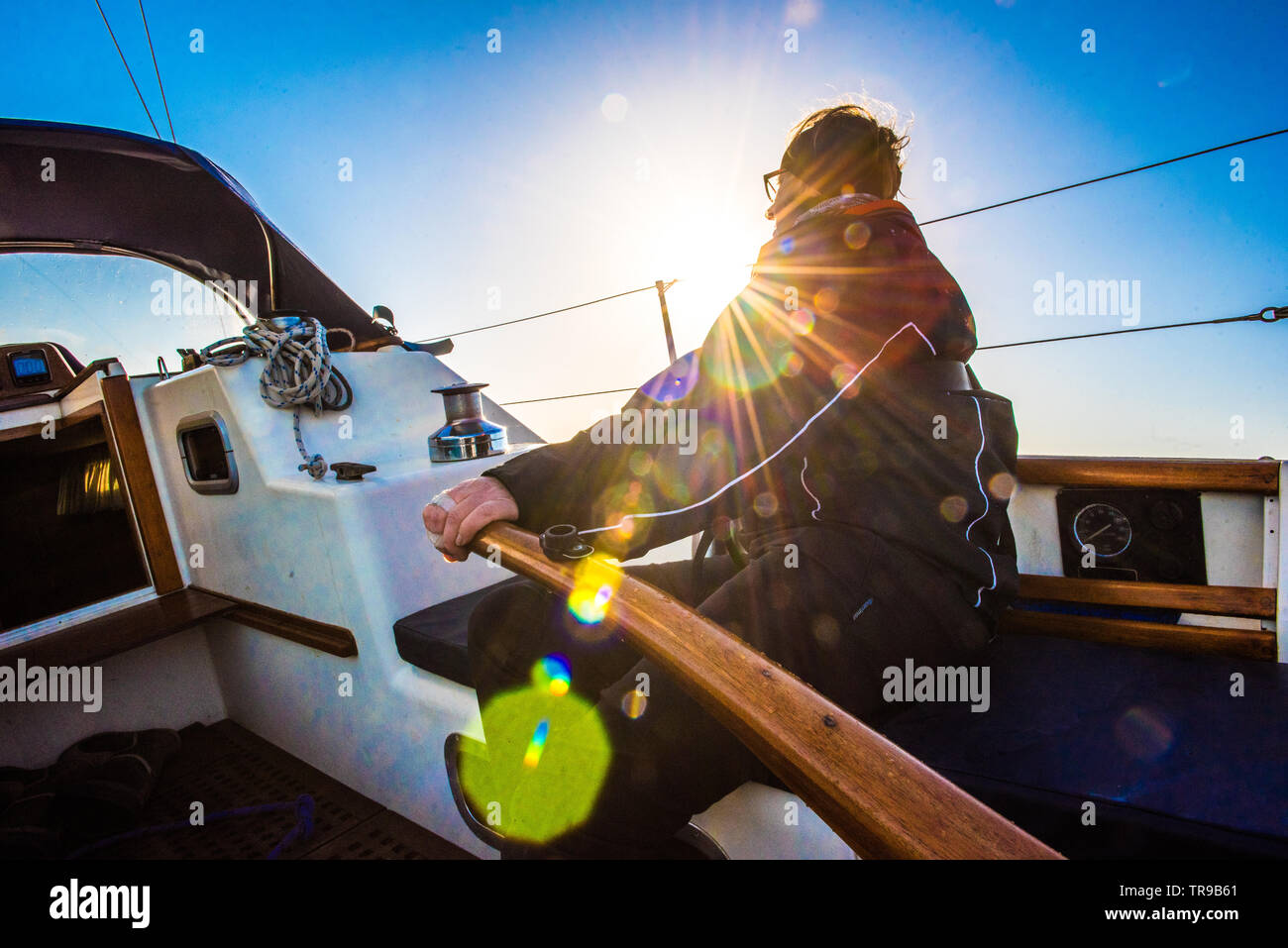 Westerly yacht hi-res stock photography and images - Alamy