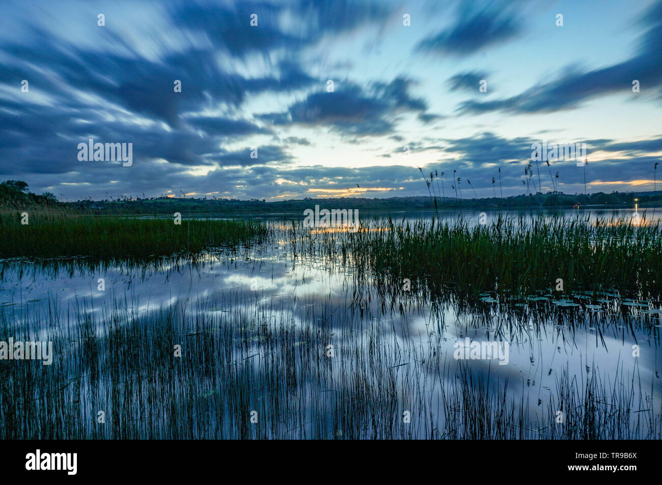 Blue hour clouds hi-res stock photography and images - Alamy
