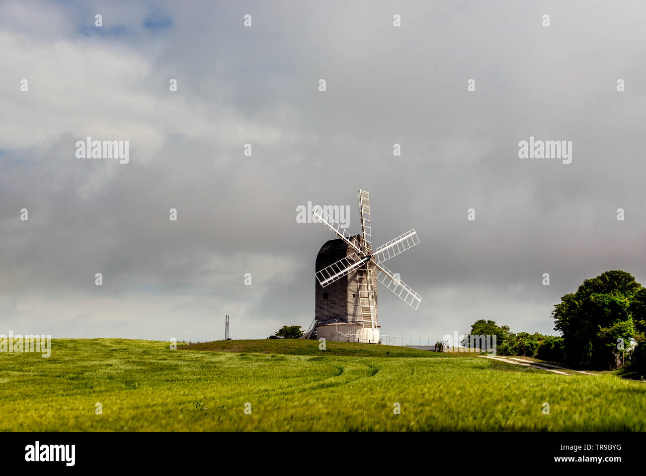Ashcombe Mill, at Kingston, near Lewes, East Sussex Stock Photo - Alamy