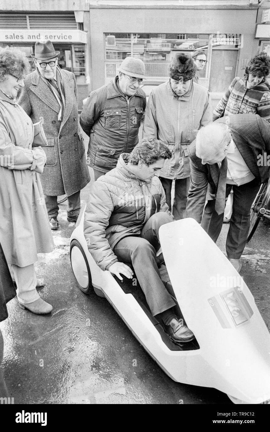 Sinclair c5 electric car hi-res stock photography and images - Alamy