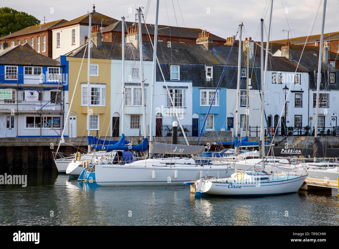Old weymouth harbour hi-res stock photography and images - Alamy