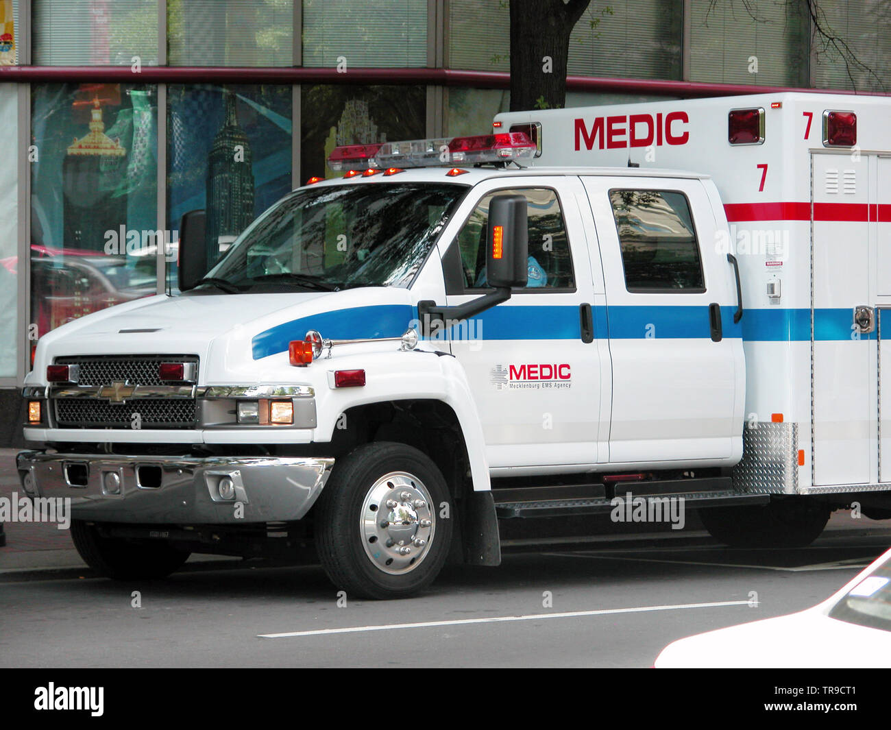 Ambulance, Charlotte, North Carolina Stock Photo - Alamy