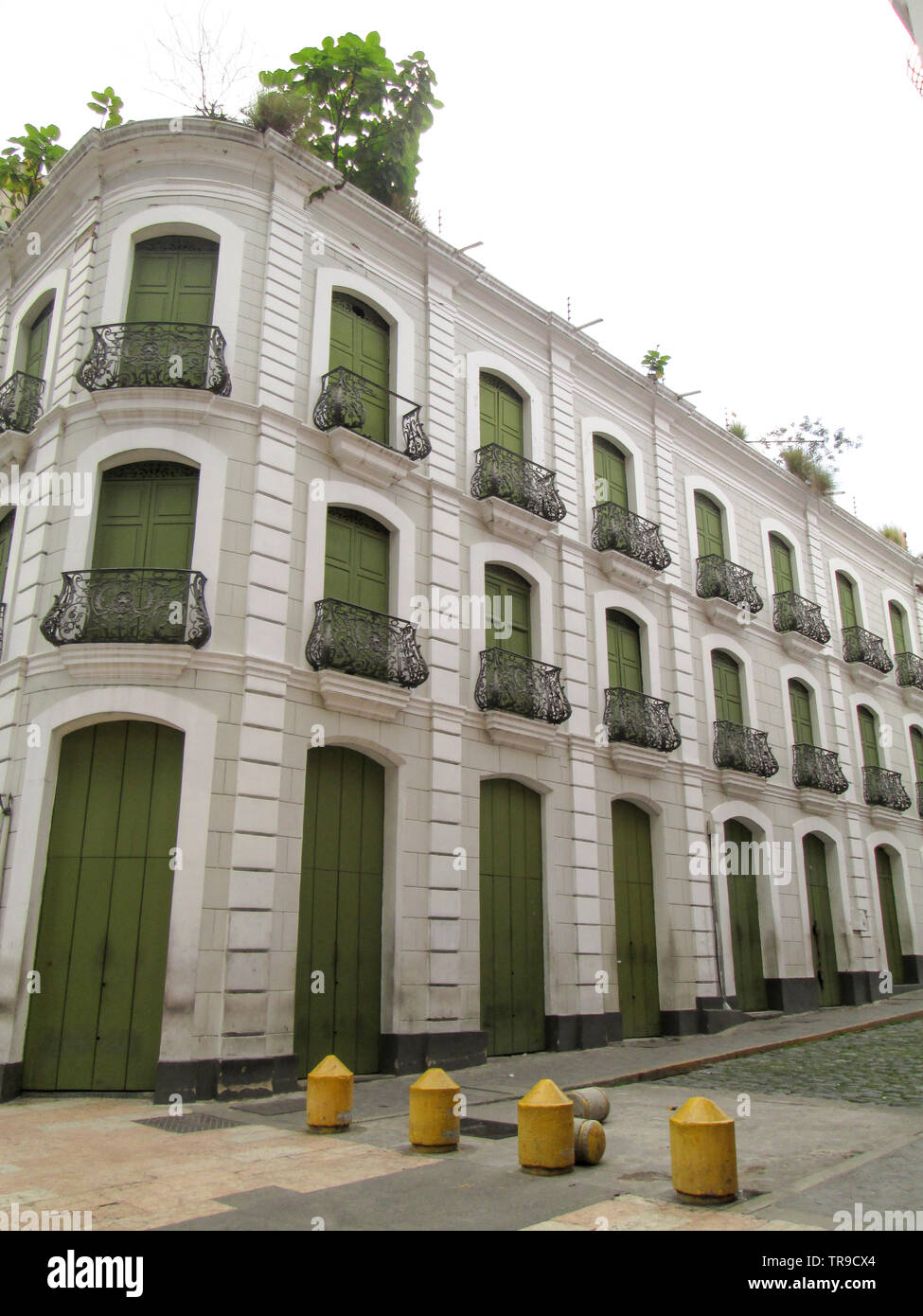 Caracas,Venezuela.Old buildings in the center of the city of Caracas ...