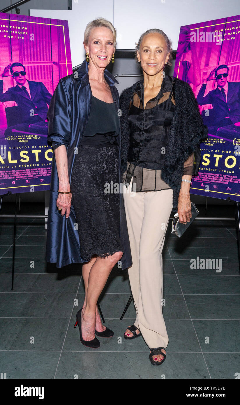 New York, NY - May 22, 2019: Karen Bjornson and Alva Chinn attend special screening of Halston ...