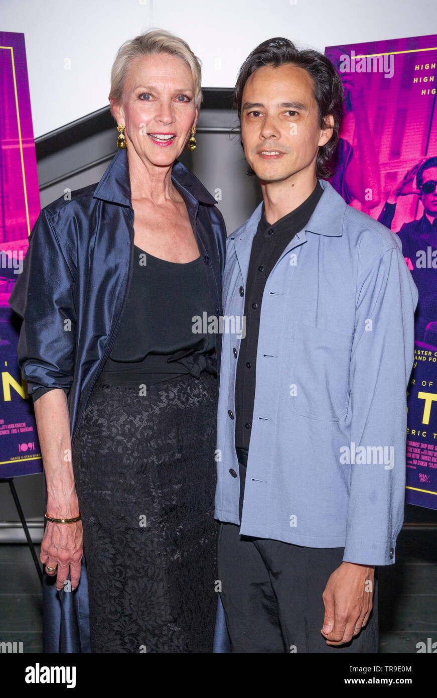 New York, NY - May 22, 2019: Karen Bjornson and Frederic Tcheng attend ...