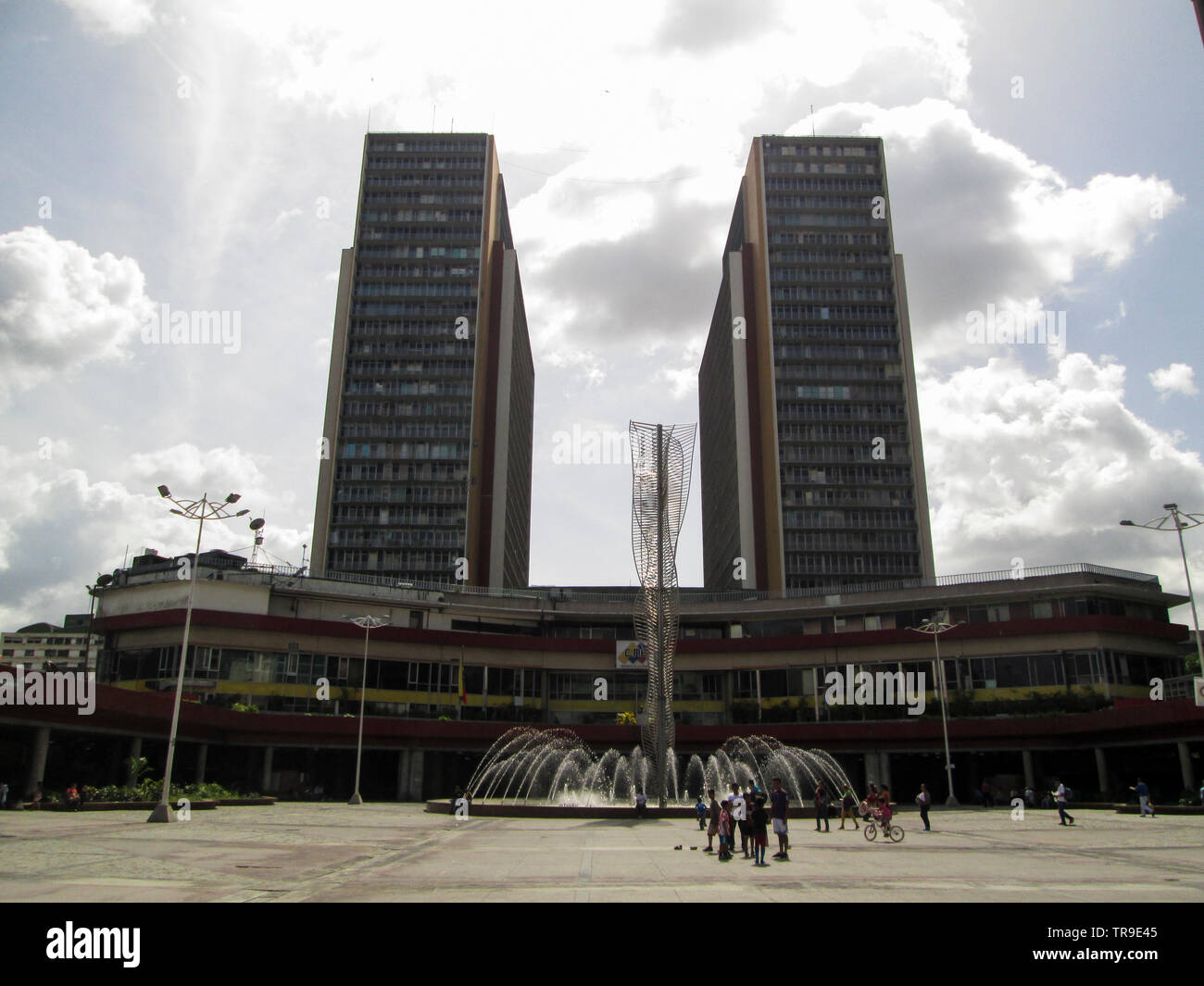 Twin building caracas hi-res stock photography and images - Alamy