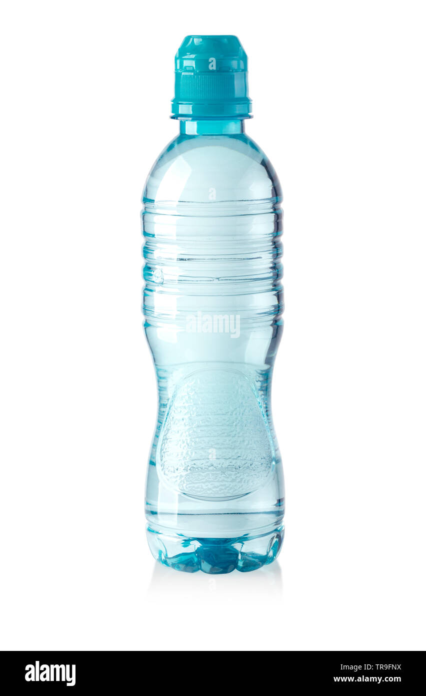 plastic water bottle isolated on white with clipping path Stock Photo ...