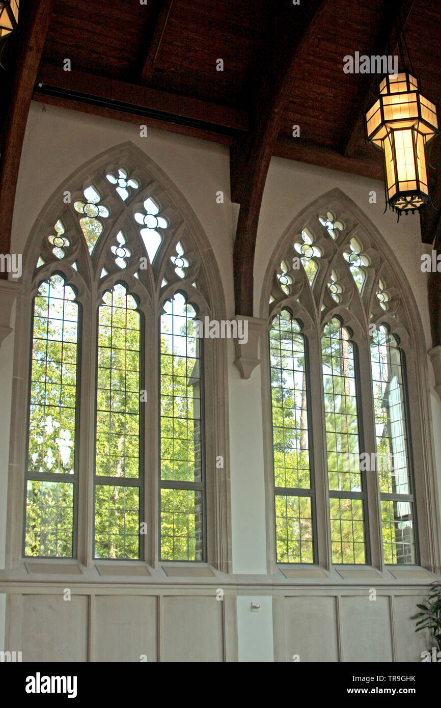 Interior of the Goodson Chapel at Duke University Divinity School ...