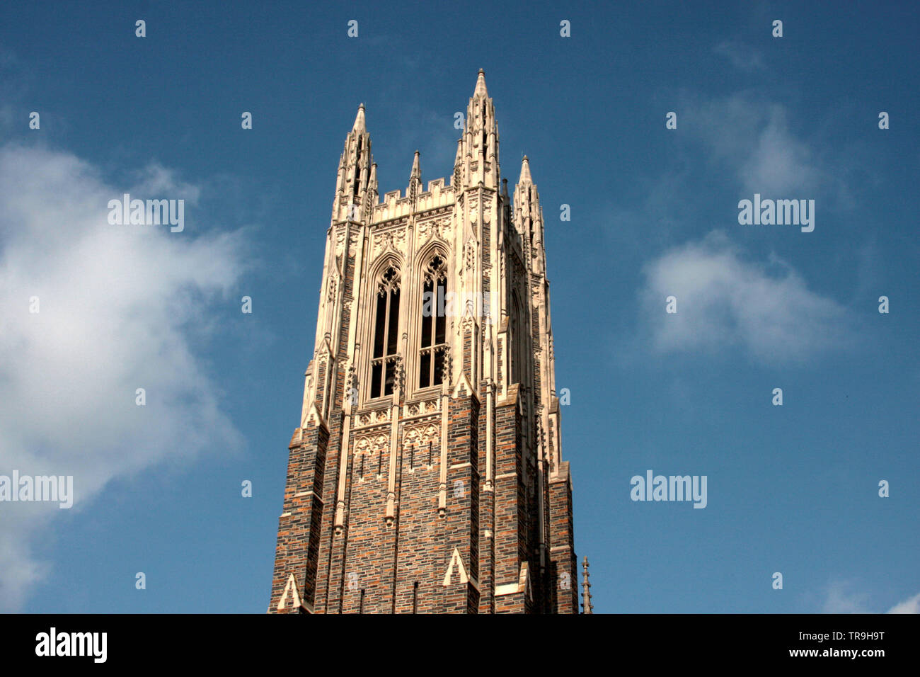 The tower of Duke Chapel, in Durham, NC, USA Stock Photo - Alamy