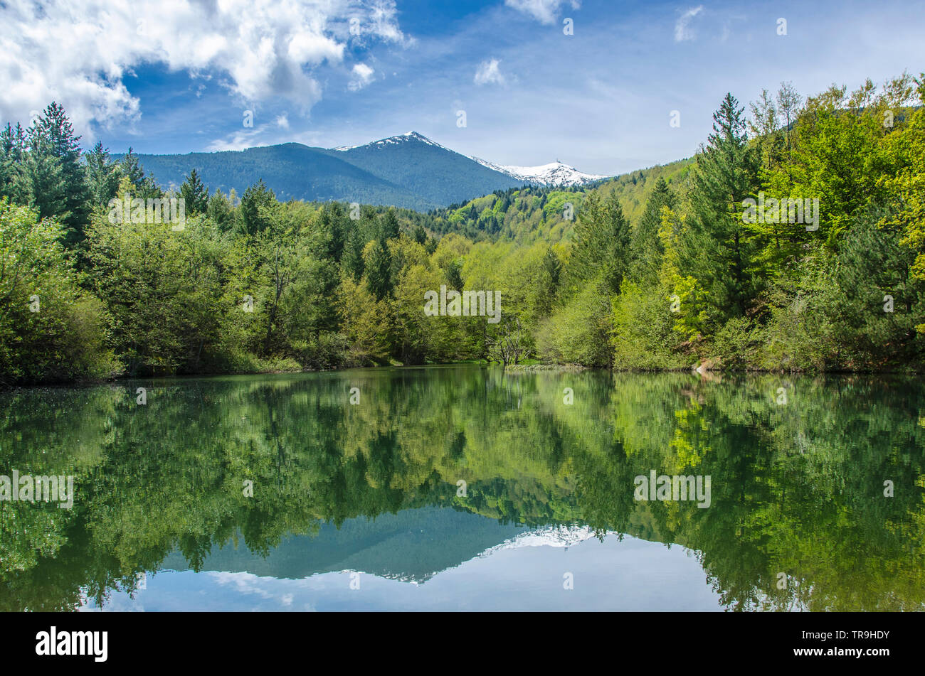 Pelister, Bitola, Macedonia - Reflection scene – Lake and Mountain ...