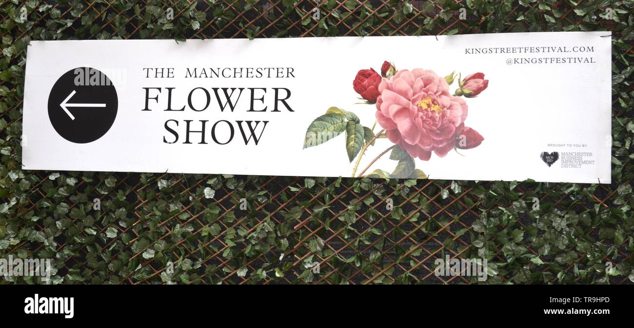 The Manchester Flower Show, part of Manchester's King Street Festival ...