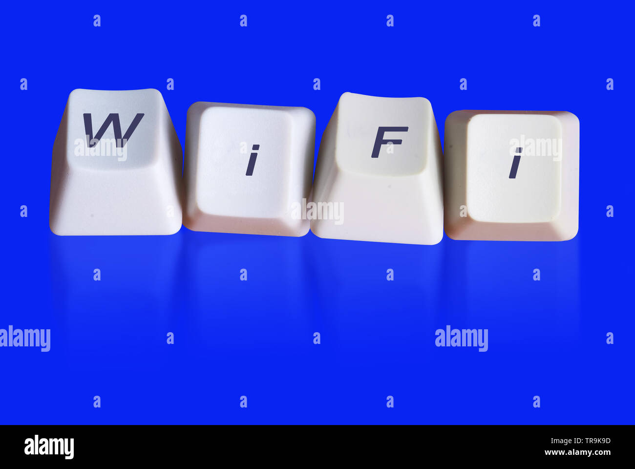 Keys for WiFi Stock Photo - Alamy
