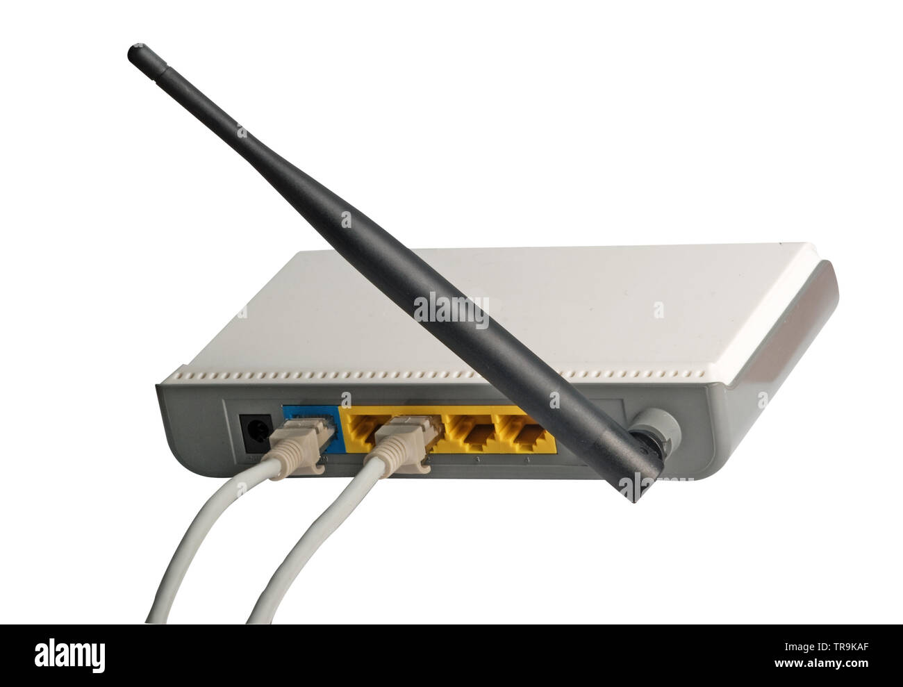Close up internet router Cut Out Stock Images & Pictures - Alamy
