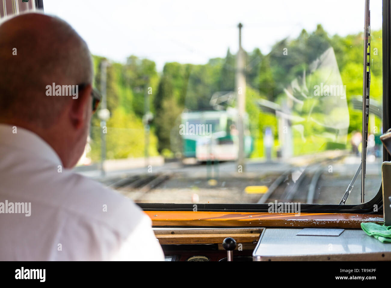 Train driver dashboard hi-res stock photography and images - Alamy