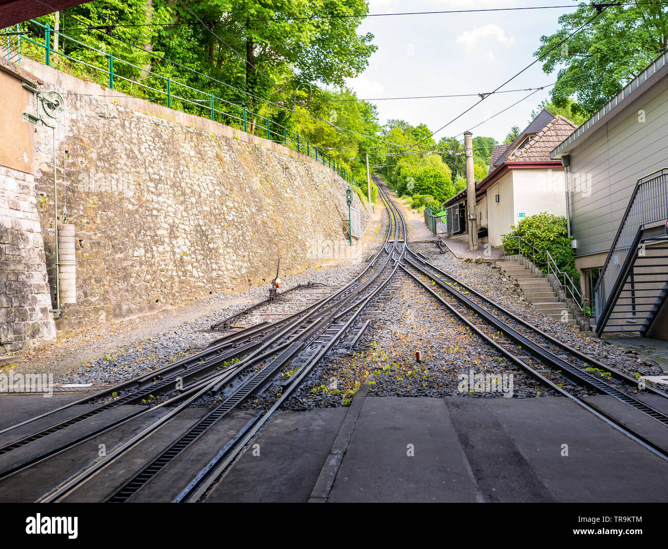 Rack railway track hi-res stock photography and images - Alamy